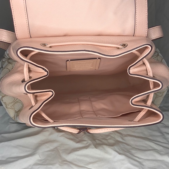 Coach | Bags | Coach Billie Backpack Bag Signature Jacquard Nwt | Poshmark